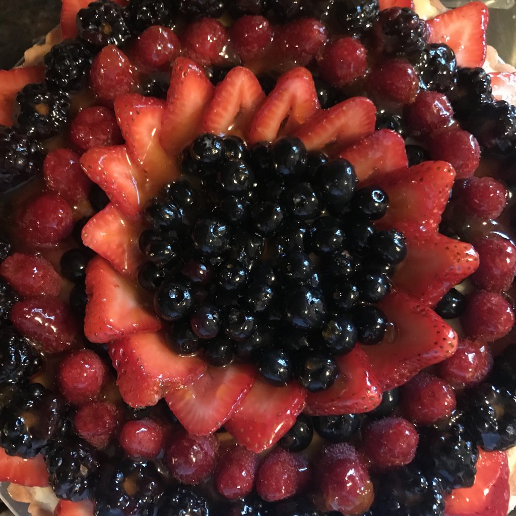 Gluten less Fruit Tart - Fatcat Baking